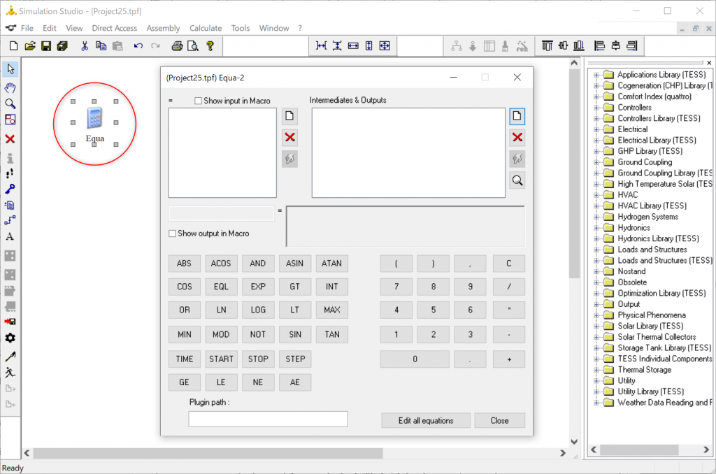 How to use TRNSYS Equation | Environmental Engineering Diary