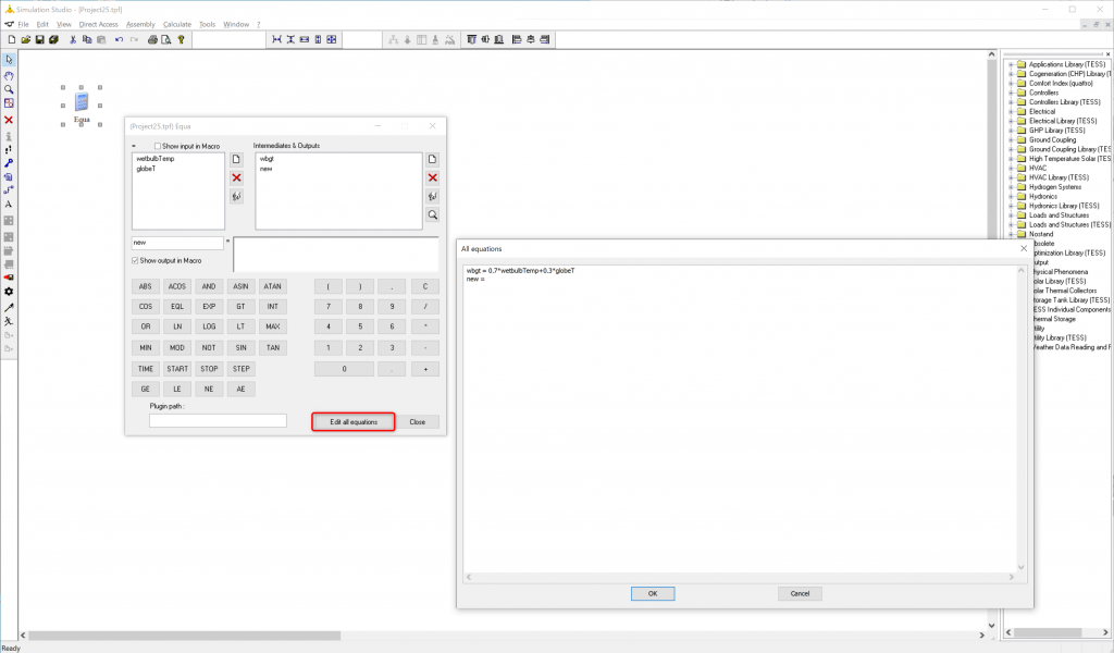 How to use TRNSYS Equation | Environmental Engineering Diary