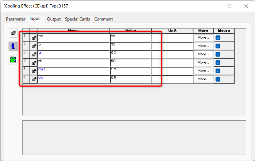 TRNSYS+PythonでCooling Effect(CE)を計算 | 建築環境工学系日記